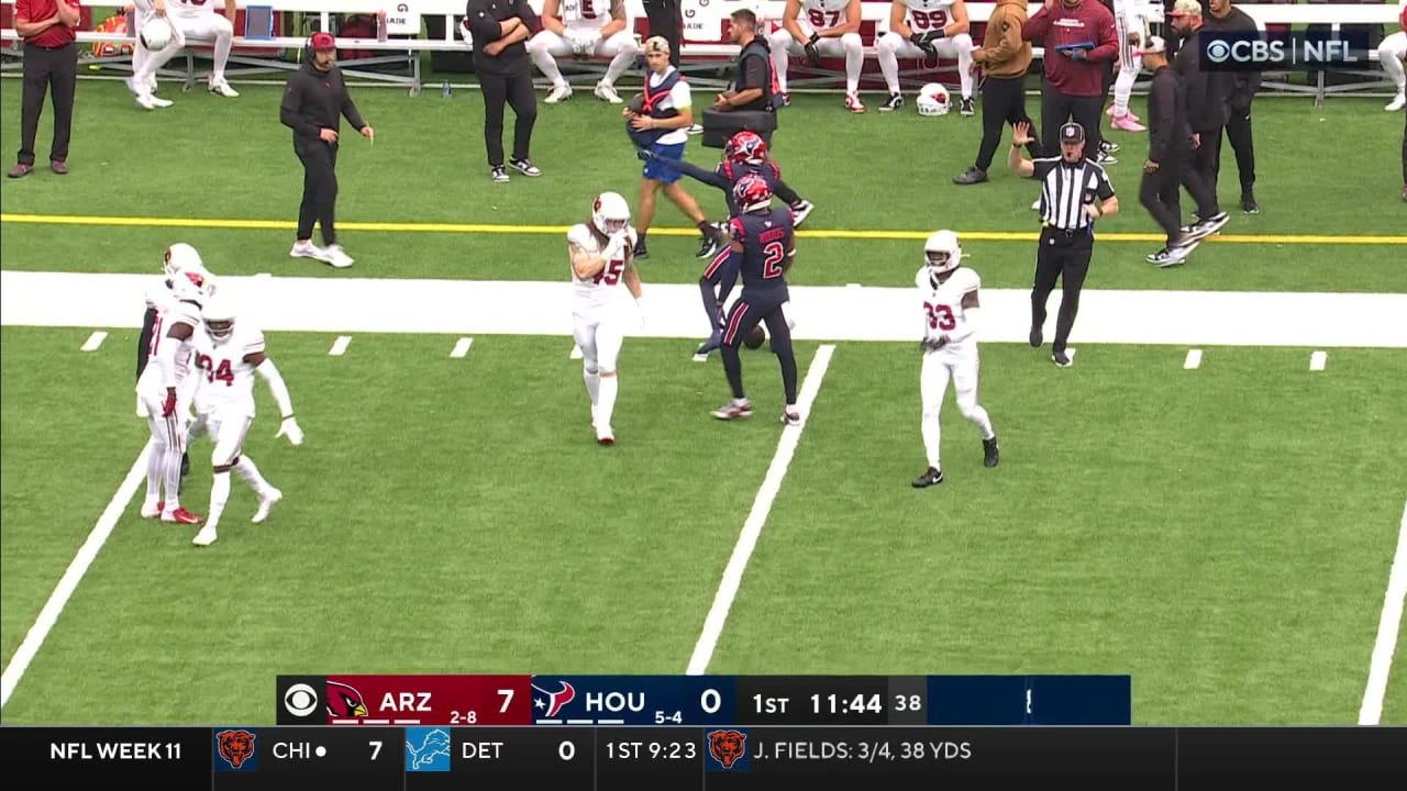 Houston Texans wide receiver Tank Dell's first catch of game goes for ...