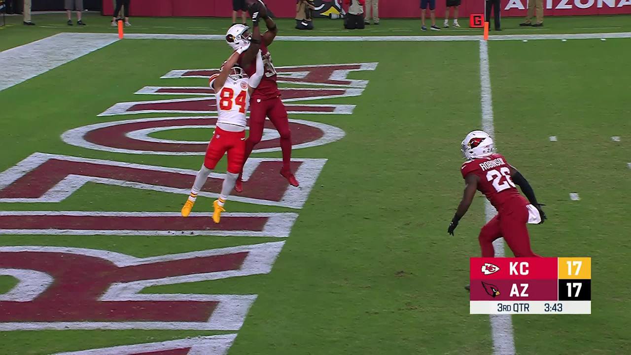 Arizona Cardinals safety Kitan Crawford's red zone interception comes ...