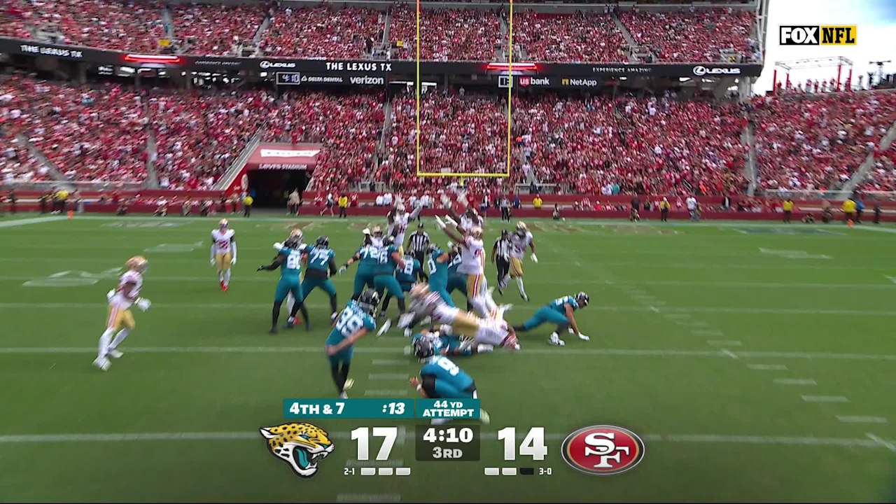 Jacksonville Jaguars kicker Cam Little's 44-yard field goal extends ...