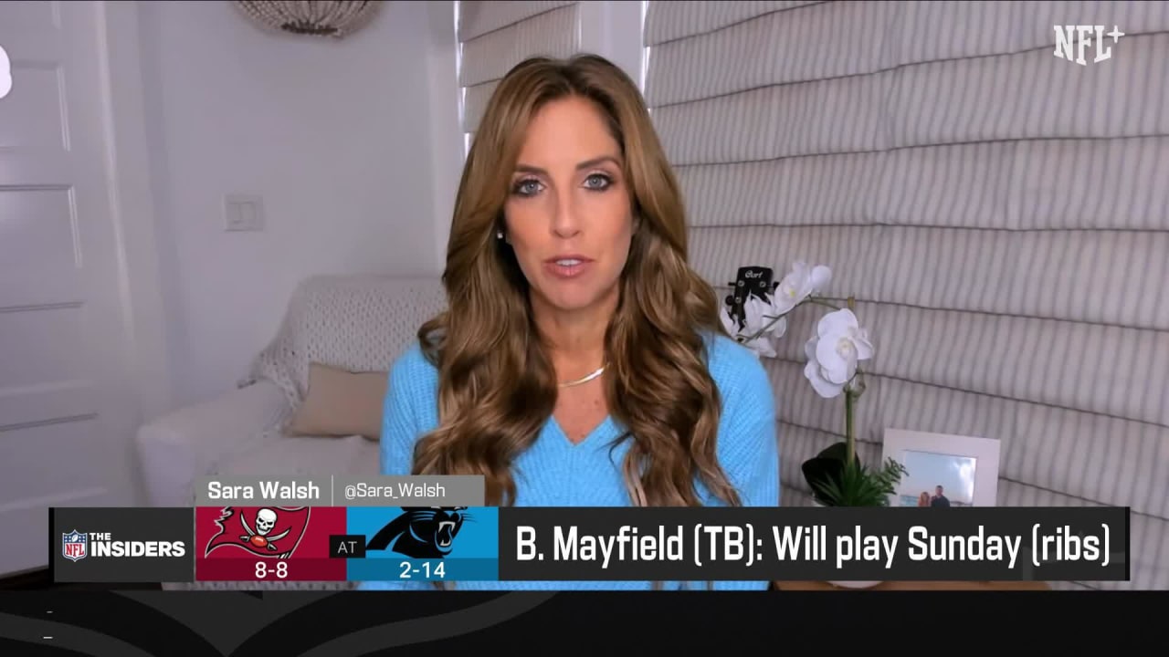NFL Network's Sara Walsh: Tampa Bay Buccaneers quarterback Baker ...