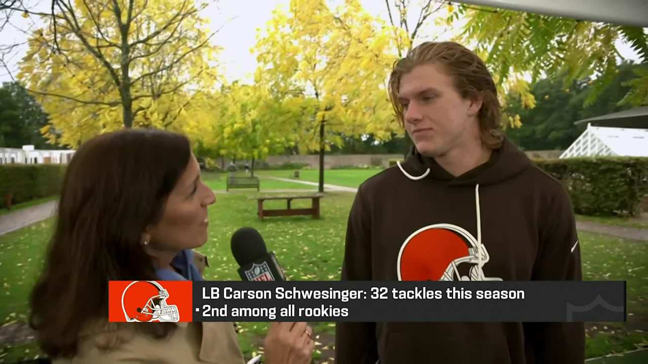 Cleveland Browns linebacker Carson Schwesinger joins 'The Insiders'