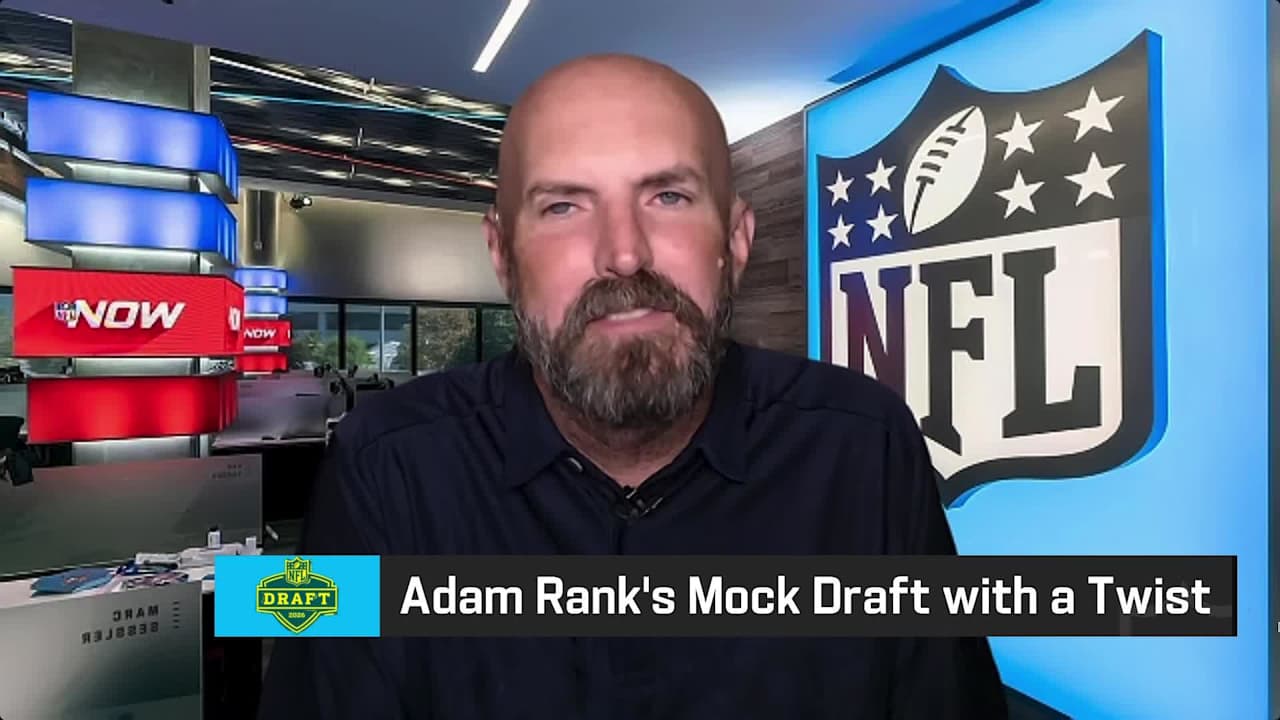 NFL Network's Adam Rank reveals his Mock Draft with a twist | 'The ...