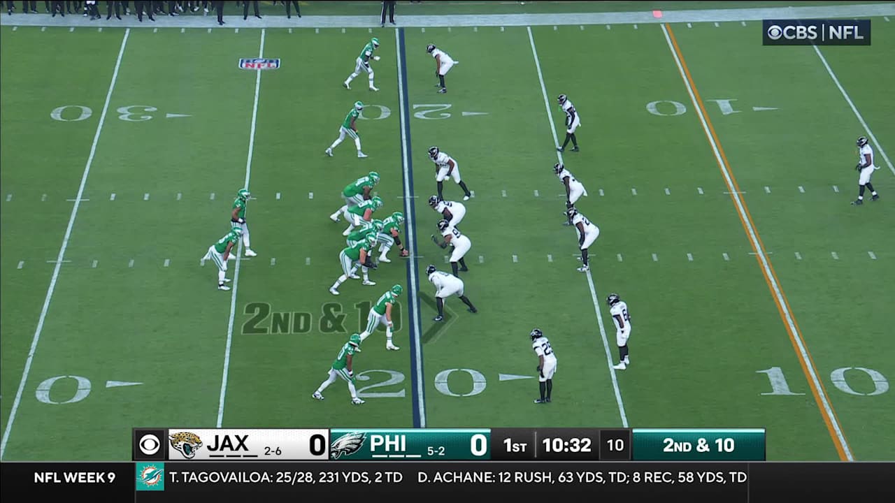 Philadelphia Eagles score their initial first-quarter touchdown in 2024 ...