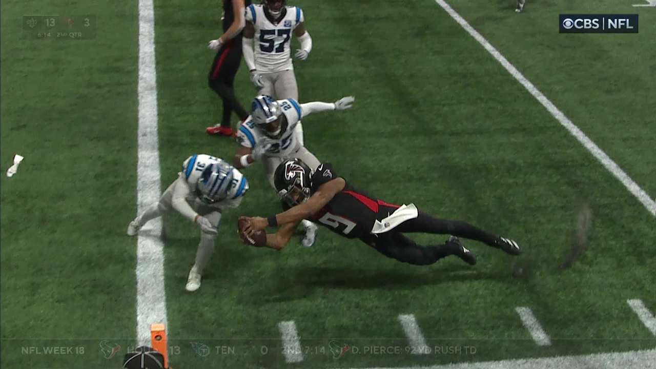 Can't-Miss Play: Atlanta Falcons quarterback Michael Penix Jr. channels his Indiana days on epic ...