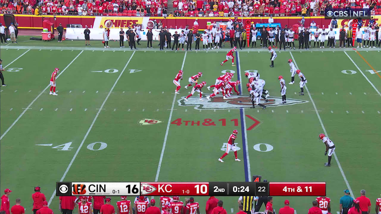 Kansas City Chiefs defensive back Joshua Williams' touchback-preventing ...
