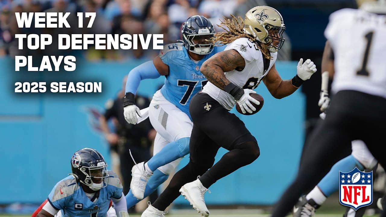 Top defensive plays | Week 17