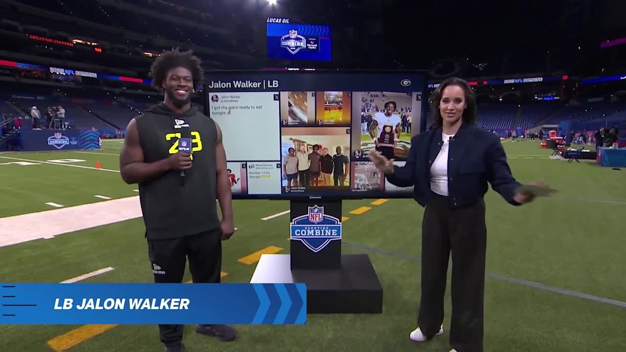 Linebacker Jalon Walker shares the mentorship he's received from ...