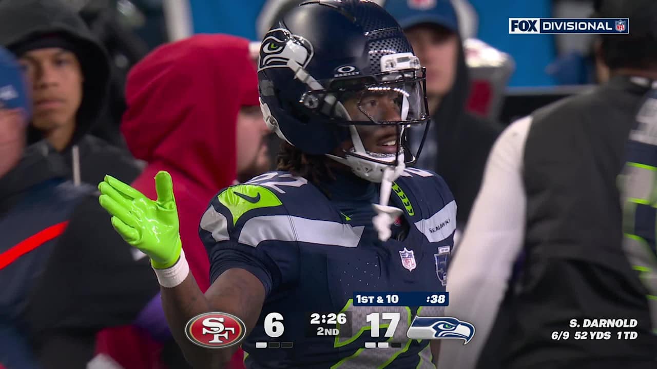 Seattle Seahawks wide receiver Rashid Shaheed blazes his way to a 30 ...