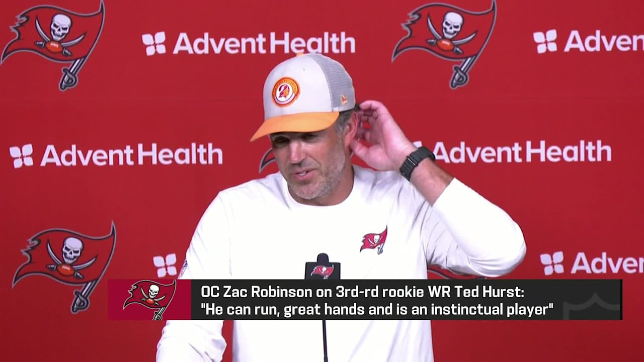 Tampa Bay Buccaneers' offensive coordinator Zac Robinson updates us on ...