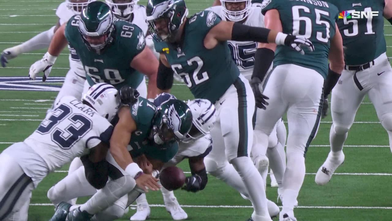 Dallas Cowboys defensive back Donovan Wilson rips the ball away from ...