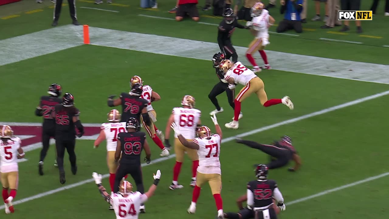 Christian McCaffrey's hat trick TD puts 49ers head of Cardinals 41-16 ...