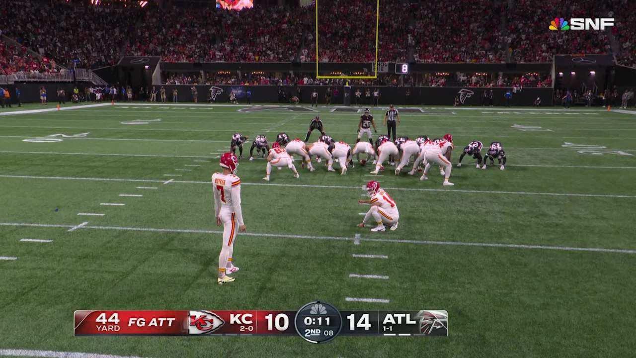 Kansas City Chiefs kicker Harrison Butker's 44-yard field goal sends KC ...