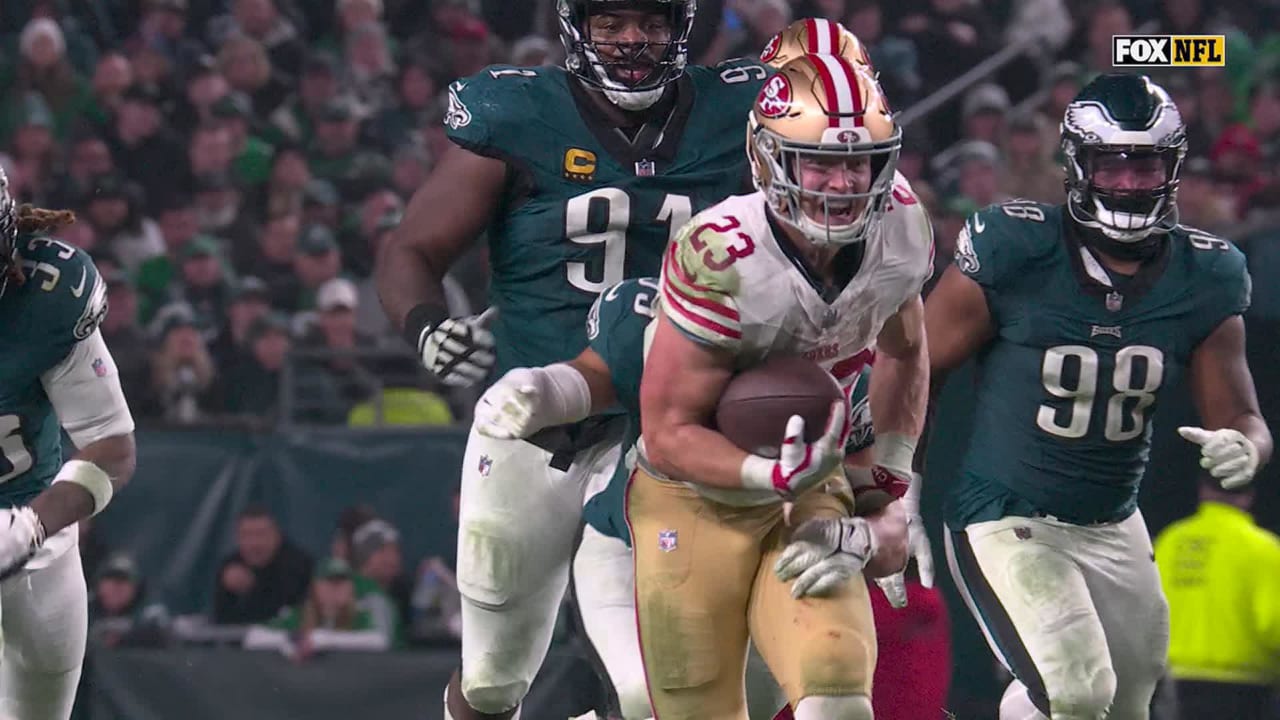 San Francisco 49ers running back Christian McCaffrey's best plays vs ...