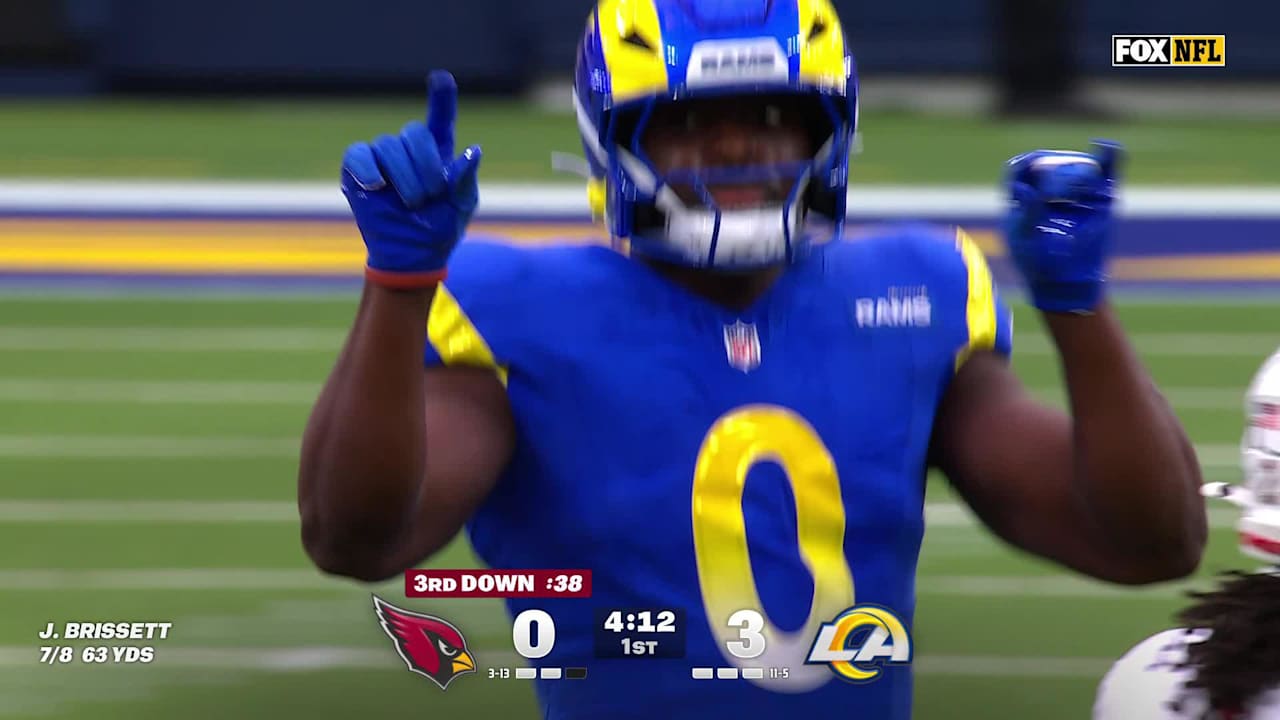 Los Angeles Rams outside linebacker Byron Young's 12th sack of 2025 ...