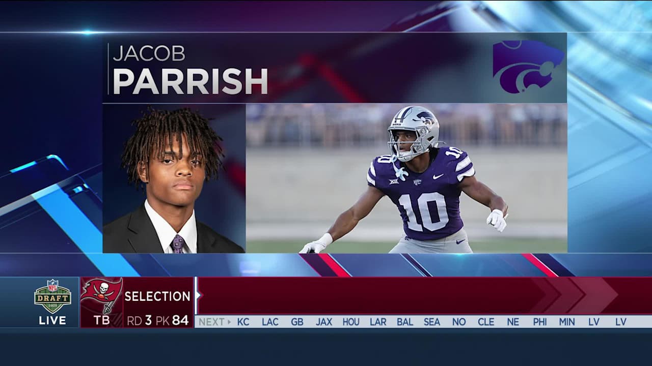Tampa Bay Buccaneers select defensive back Jacob Parrish with No. 84 ...