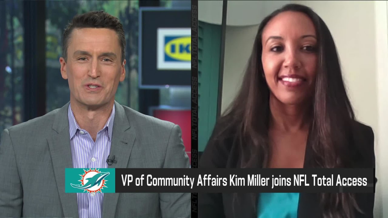 Miami Dolphins vice president of Community Affairs Kim Miller joins ...
