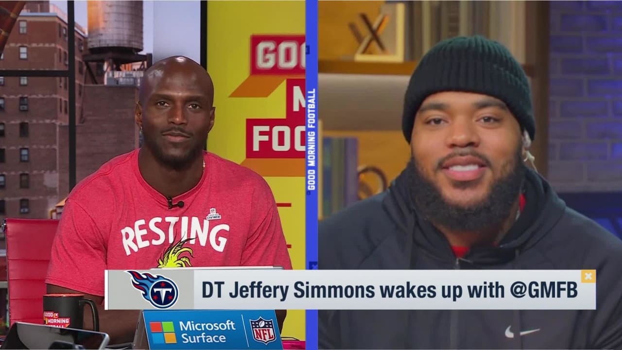 Tennessee Titans defensive tackle Jeffery Simmons discusses his ...
