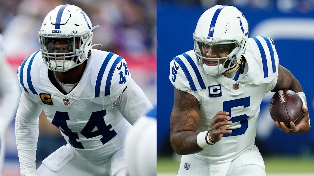 Colts' Zaire Franklin on Anthony Richardson-Daniel Jones QB battle: 'Competition's going to help ...