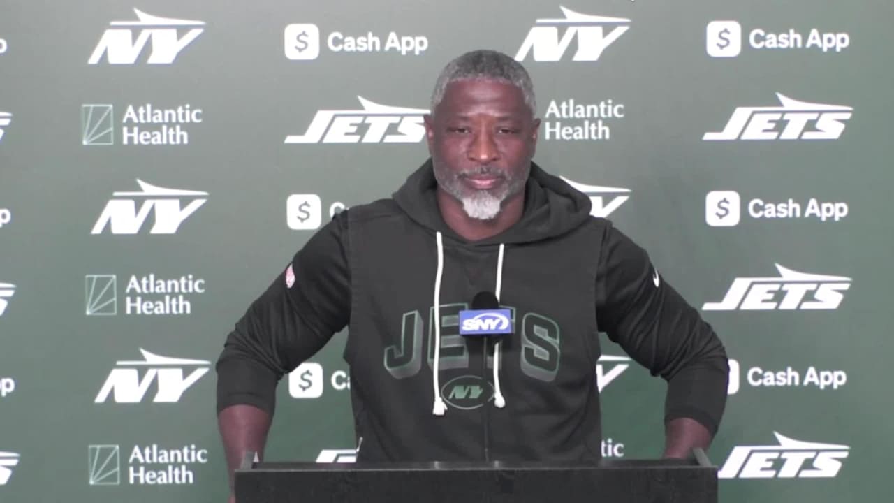 New York Jets head coach Aaron Glenn expresses excitement for wide ...