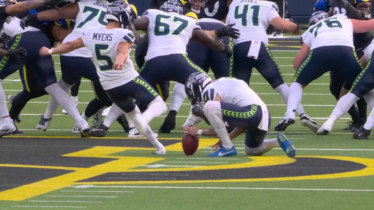 Seattle Seahawks kicker Jason Myers' 57-yard field goal gets Seahawks ...