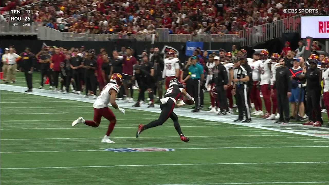 Atlanta Falcons wide receiver Drake London's brilliant stretching catch ...