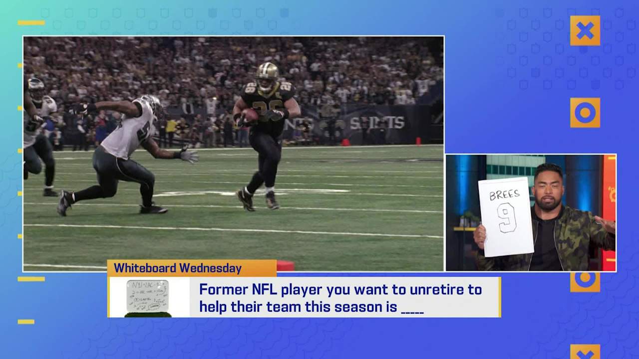 Former NFL player you want to unretire and help their team this season ...