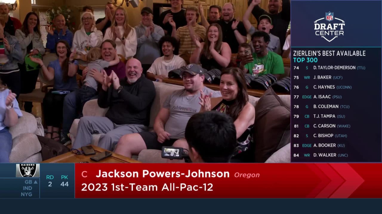 NFL Network's Bucky Brooks on Las Vegas Raiders center Jackson Powers ...