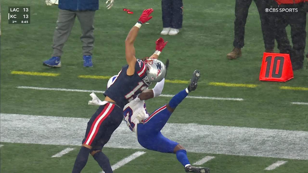 Buffalo Bills cornerback Tre-Davious White intercepts New England ...
