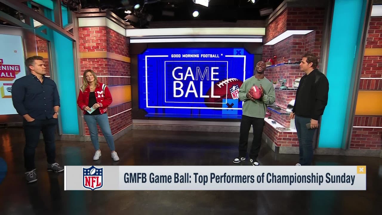 'GMFB' award Conference Championship game ball