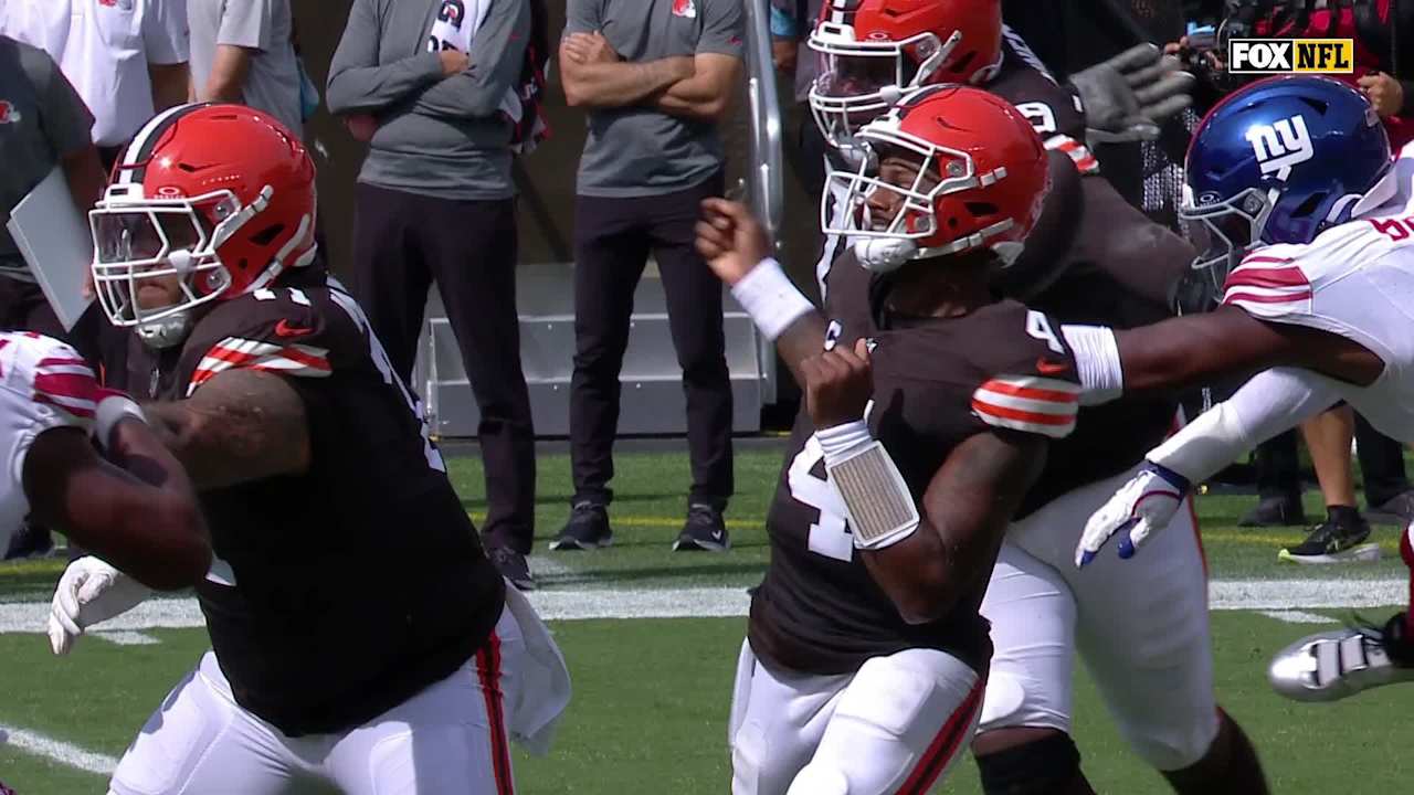 Can't Miss Play: New York Giants linebacker Brian Burns forces huge ...