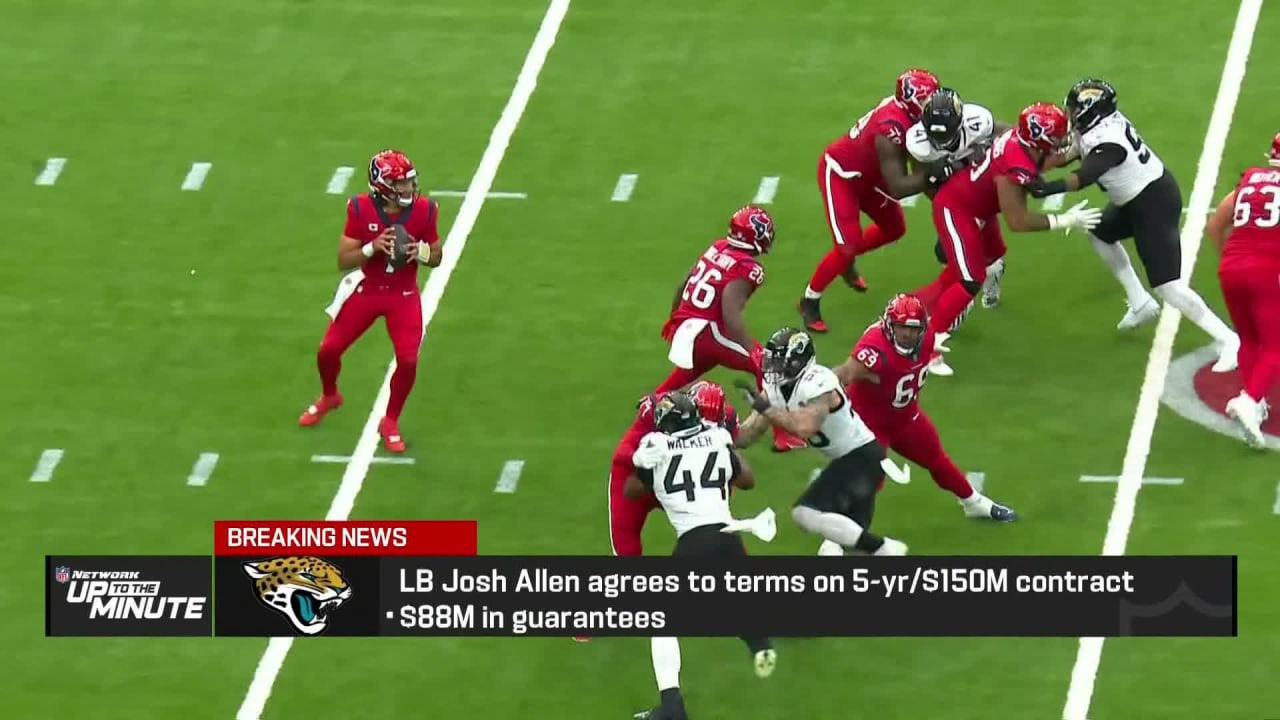 Linebacker Josh Allen, Jacksonville Jaguars agrees to terms on five ...