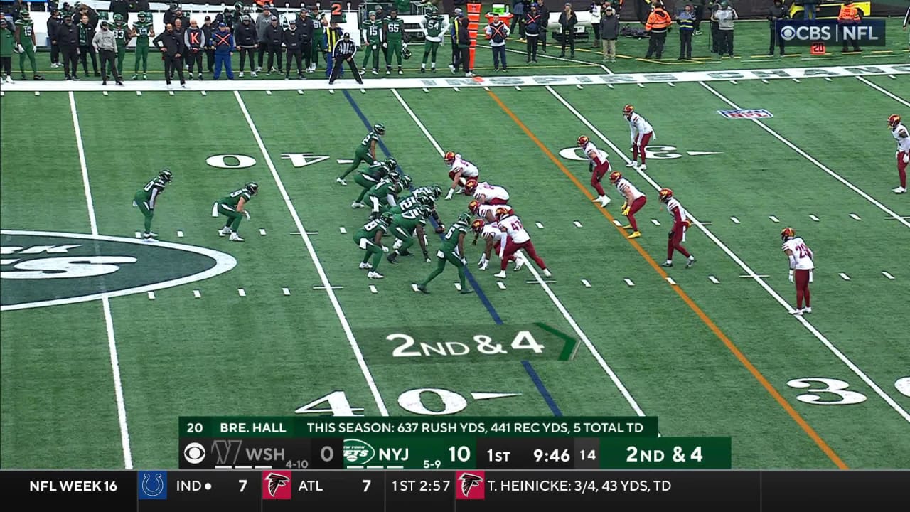 Can't-Miss Play: 36-yard TD! New York Jets running back Breece Hall ...