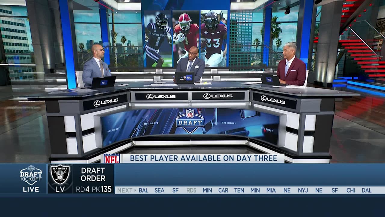 Who is the best player available entering Day 3 of 2025 NFL Draft ...