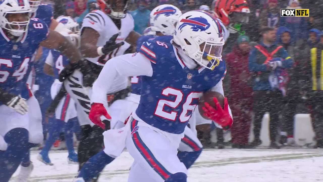 Buffalo Bills running back Ty Johnson looks like Shady McCoy on 23-yard ...