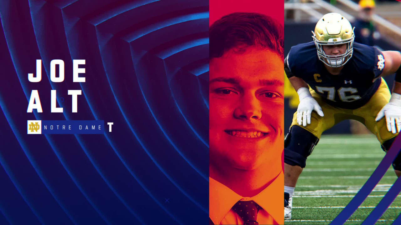 Offensive tackle Joe Alt's 2024 NFL Scouting Combine workout