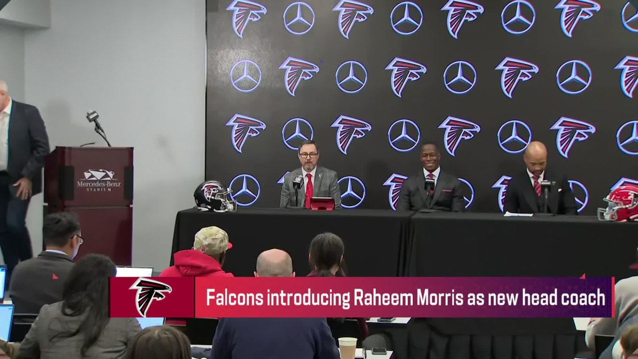 Atlanta Falcons introduce Raheem Morris as head coach