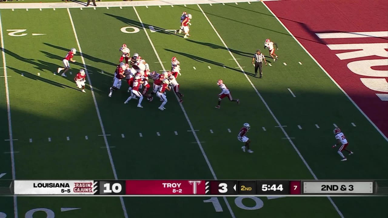 Troy Trojans running back Kimani Vidal showcases relentless effort via ...