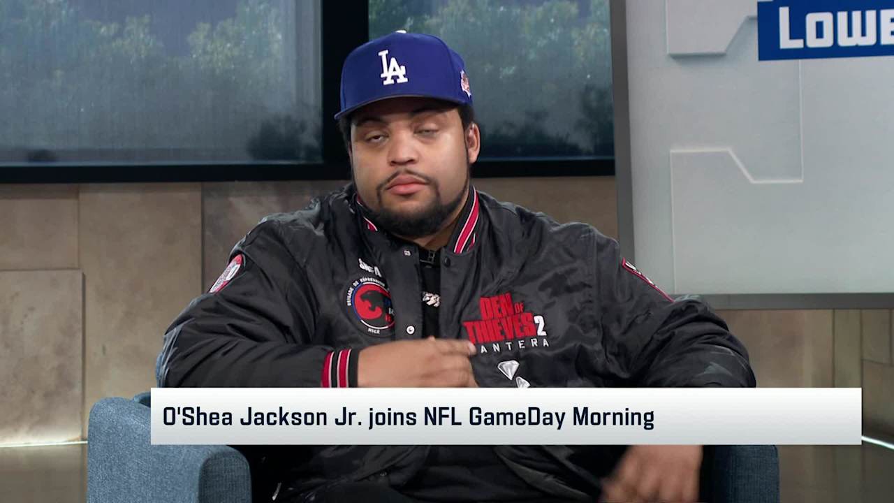 O'Shea Jackson Jr. reveals his Super Bowl prediction | 'NFL GameDay ...