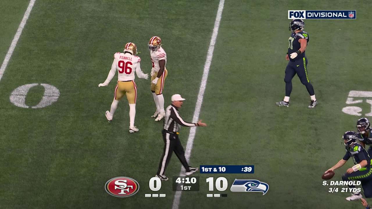 San Francisco 49ers safety Malik Mustapha chases Seattle Seahawks ...