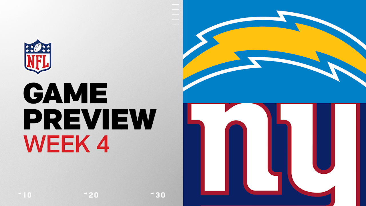 Los Angeles Chargers vs. New York Giants preview | Week 4