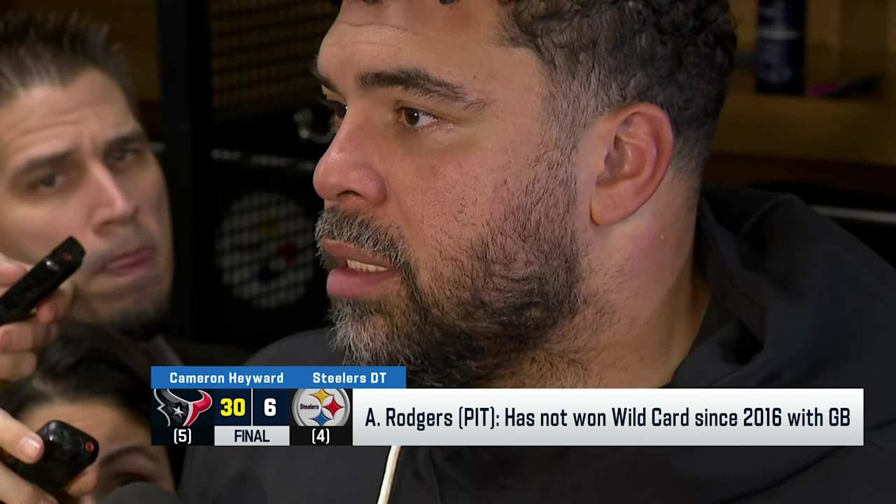 Pittsburgh Steelers defensive lineman Cameron Heyward on quarterback ...