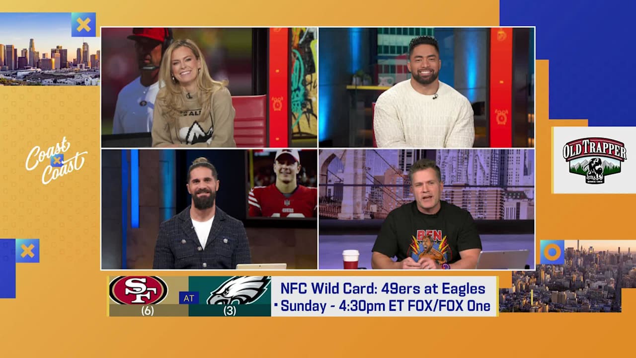'GMFB' previews 49ers-Eagles NFC Wild Card matchup | 49ers Webzone