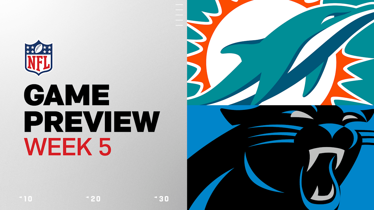 Miami Dolphins vs. Carolina Panthers preview | Week 5