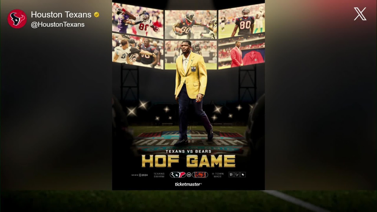 Hall of Fame wide receiver Andre Johnson talks to NFL Network's Steve ...