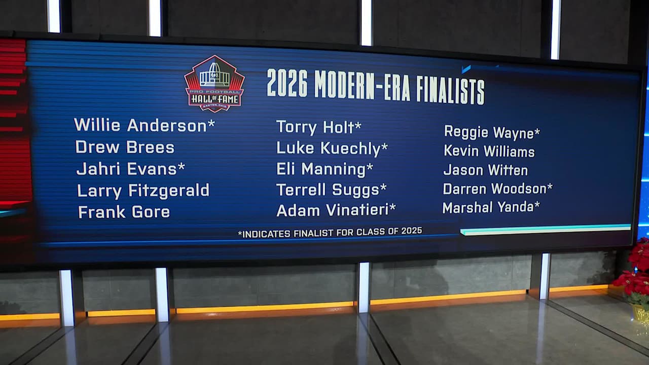 'GMFB' reacts to the 2026 Pro Football Hall of Fame finalists