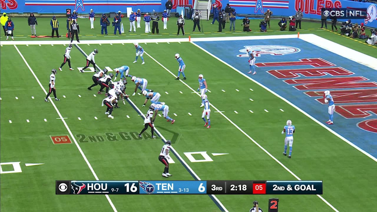 Houston Texans quarterback Davis Mills' front-flip dive for the end ...