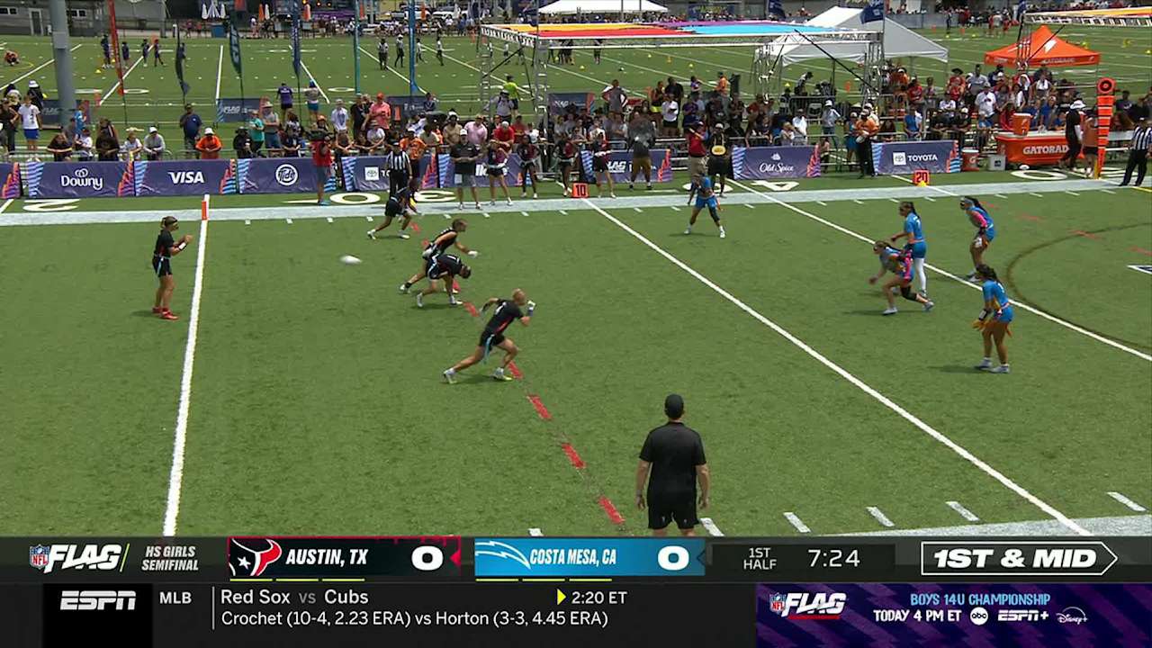 Texas Fury Texans vs. Conquer Chargers highlights | NFL FLAG Championships