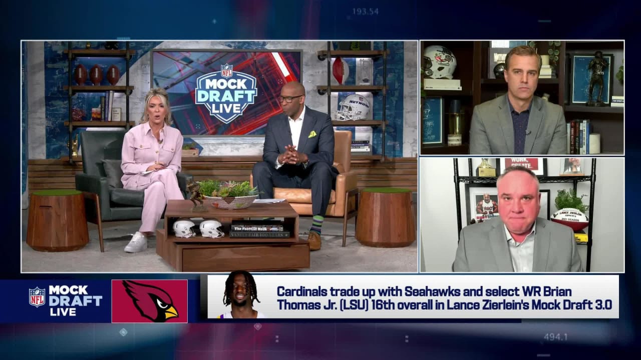 NFL Network's Lance Zierlein projects Arizoina Cardinals to trade up ...
