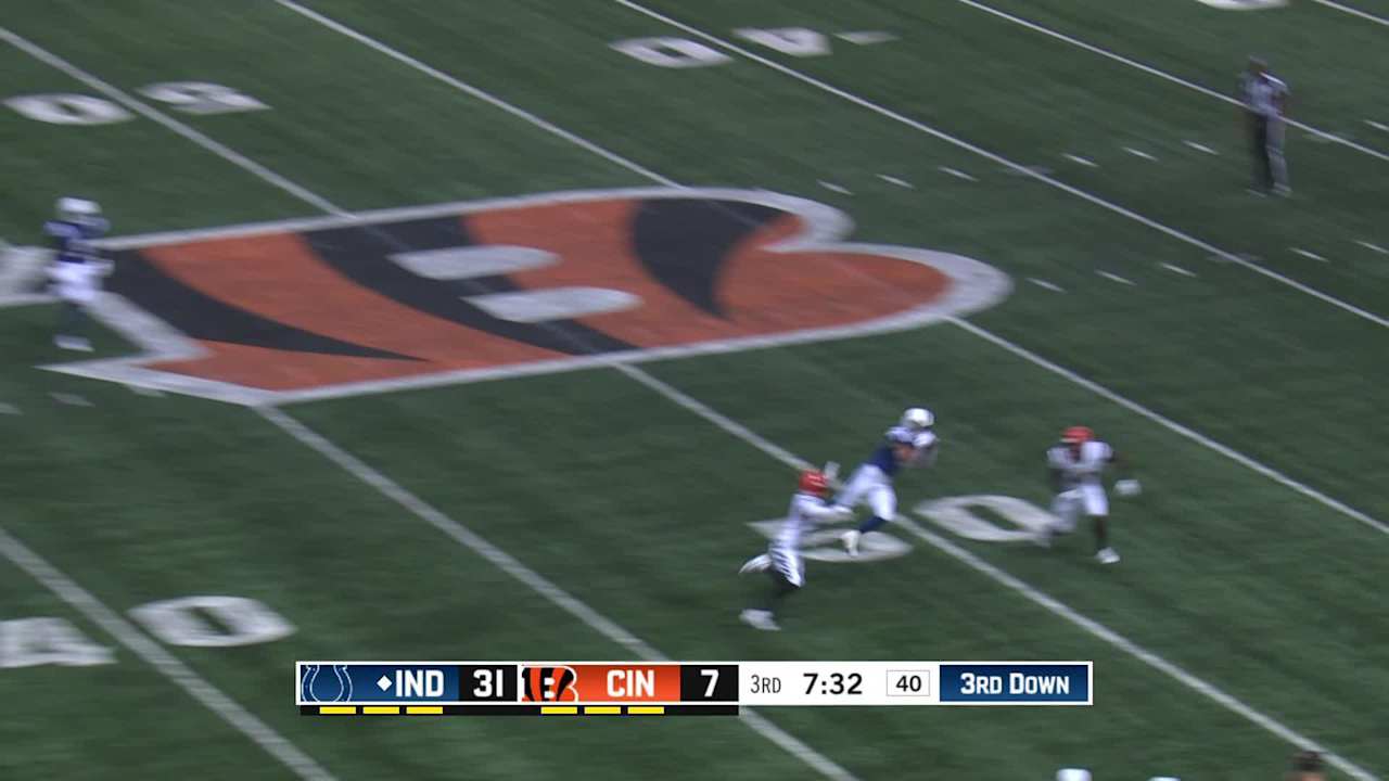 ndianapolis Colts wide receiver Coleman Owen's 25-yard reception comes ...