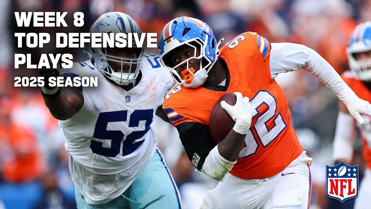 Top defensive plays | Week 8